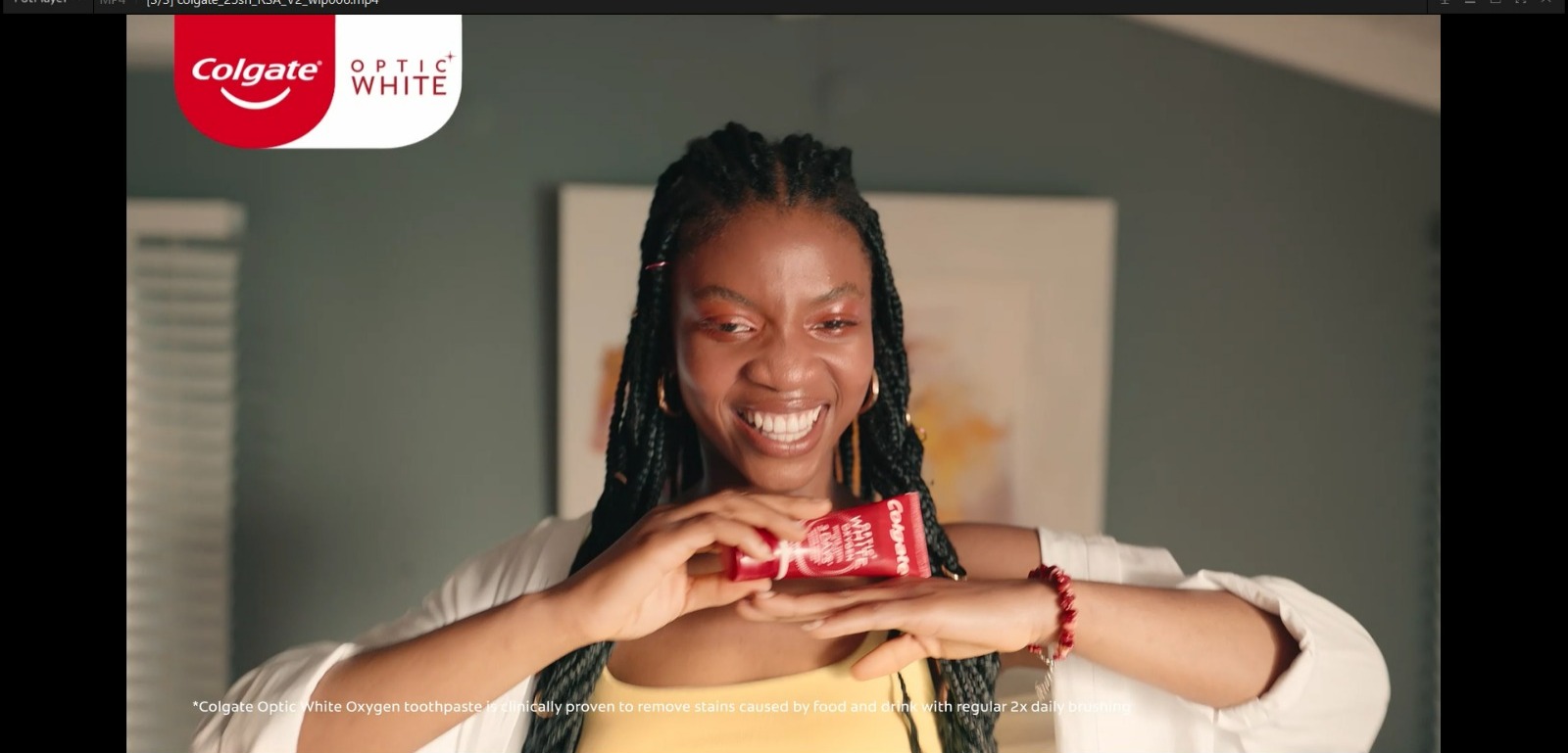 COLGATE OPTIC WHITE South Africa commercial (2023) - Giovanni Ajans ...